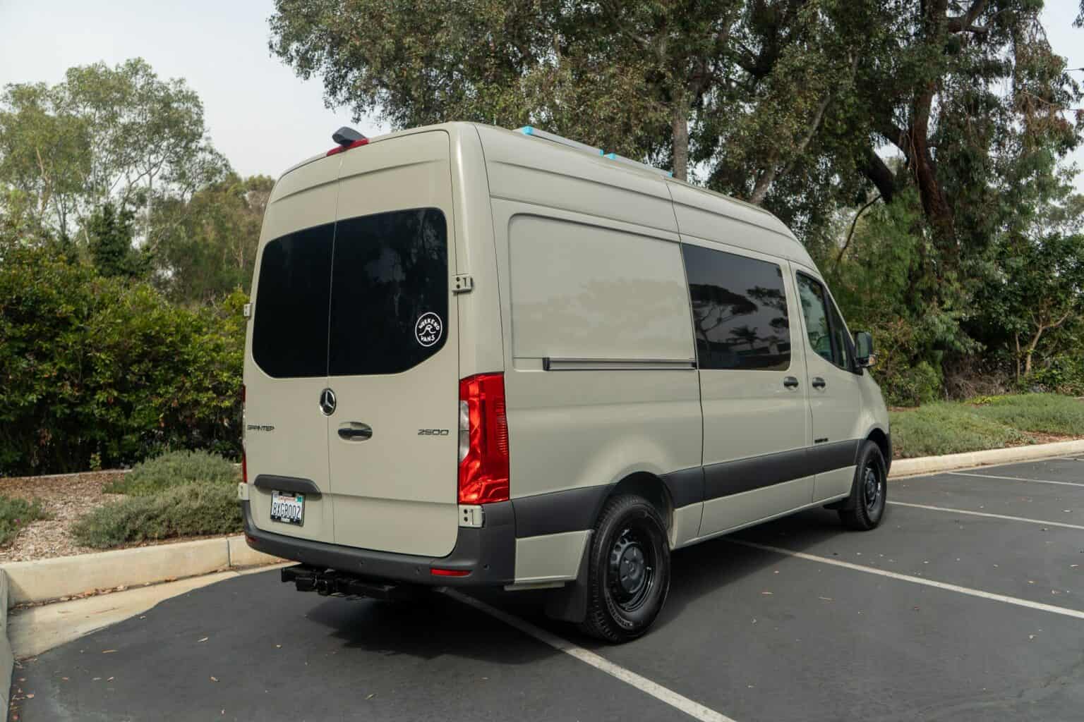 [SOLD] New 2021 Weekend Vans Sprinter | Stone Grey 4x4 | Seats and ...