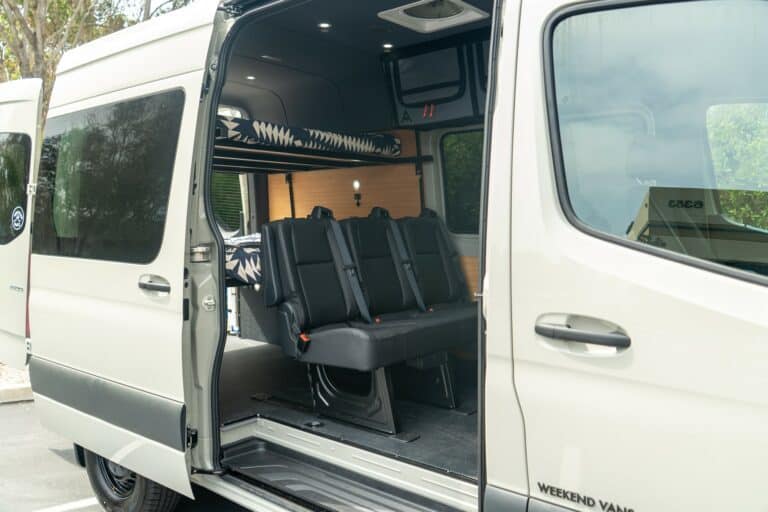[SOLD] New 2021 Weekend Vans Sprinter | Stone Grey 4x4 | Seats and ...