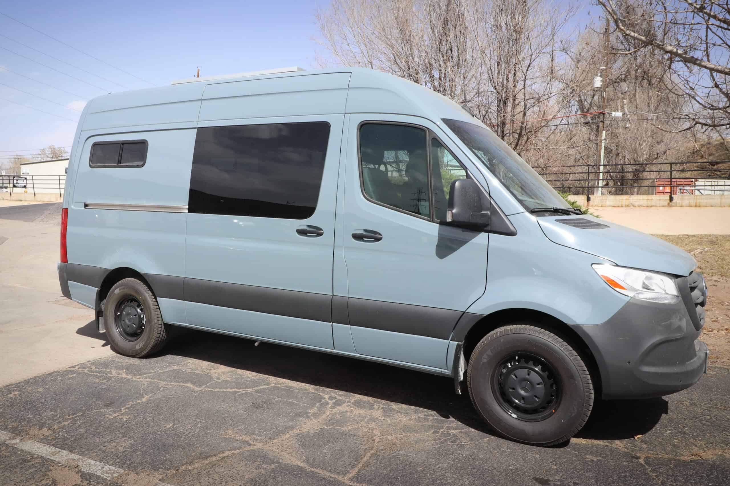 Gorgeous Nautical Blue Sprinter 144" - Brand New! - Vanlife Trader