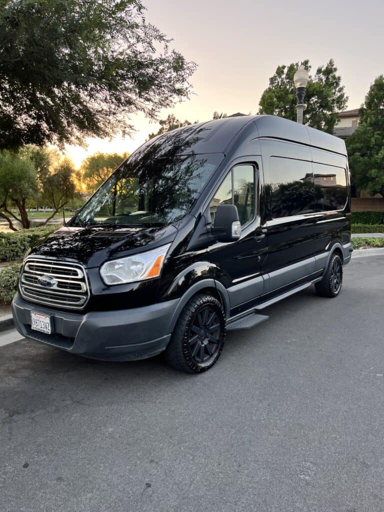2018 Ford Transit 250 Ecoboost 148” Camper with GARAGE - Vanlife Trader