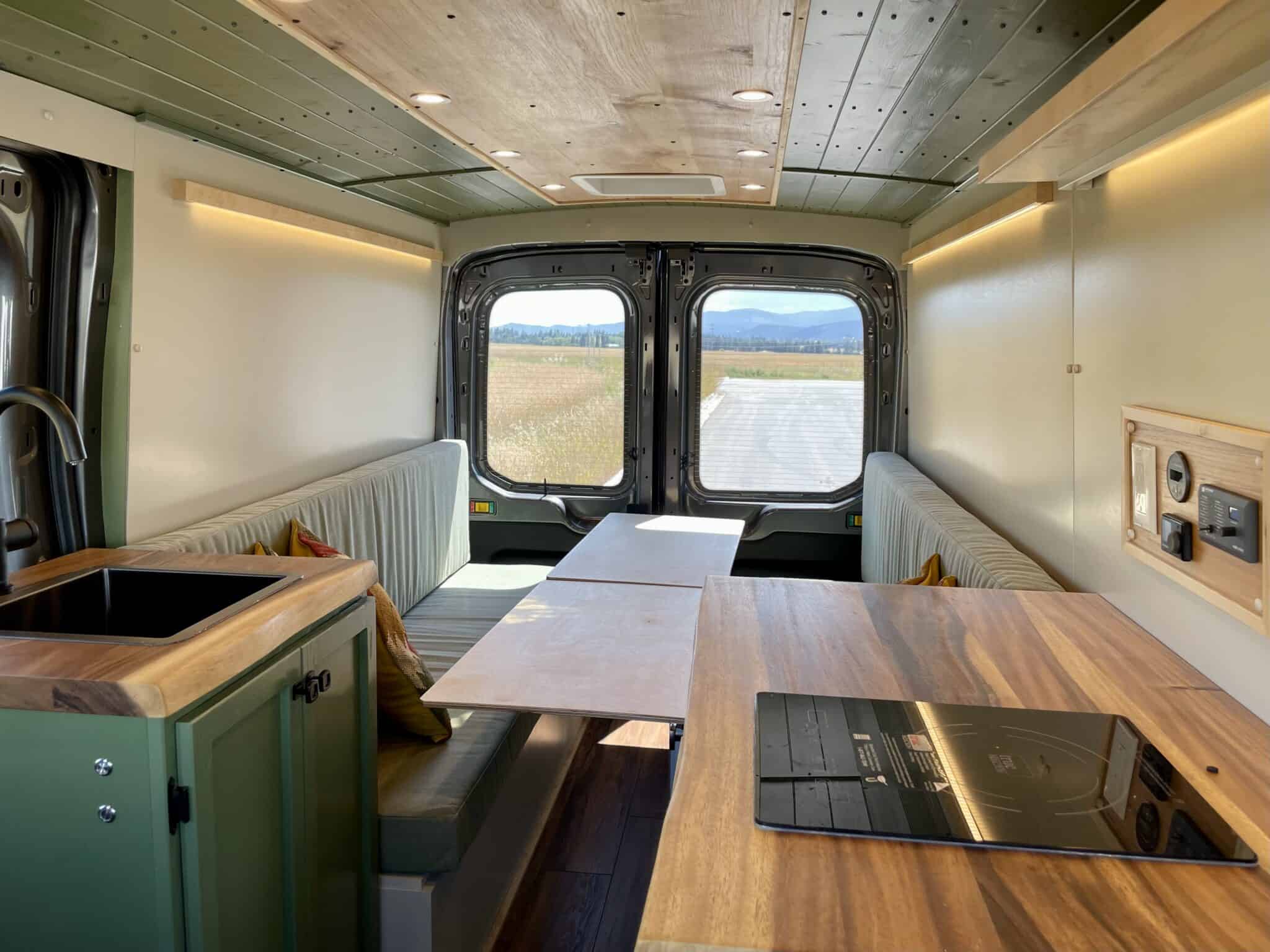 2022 AWD Ford Transit 350 Ecoboost Medium Roof - Vanlife Trader