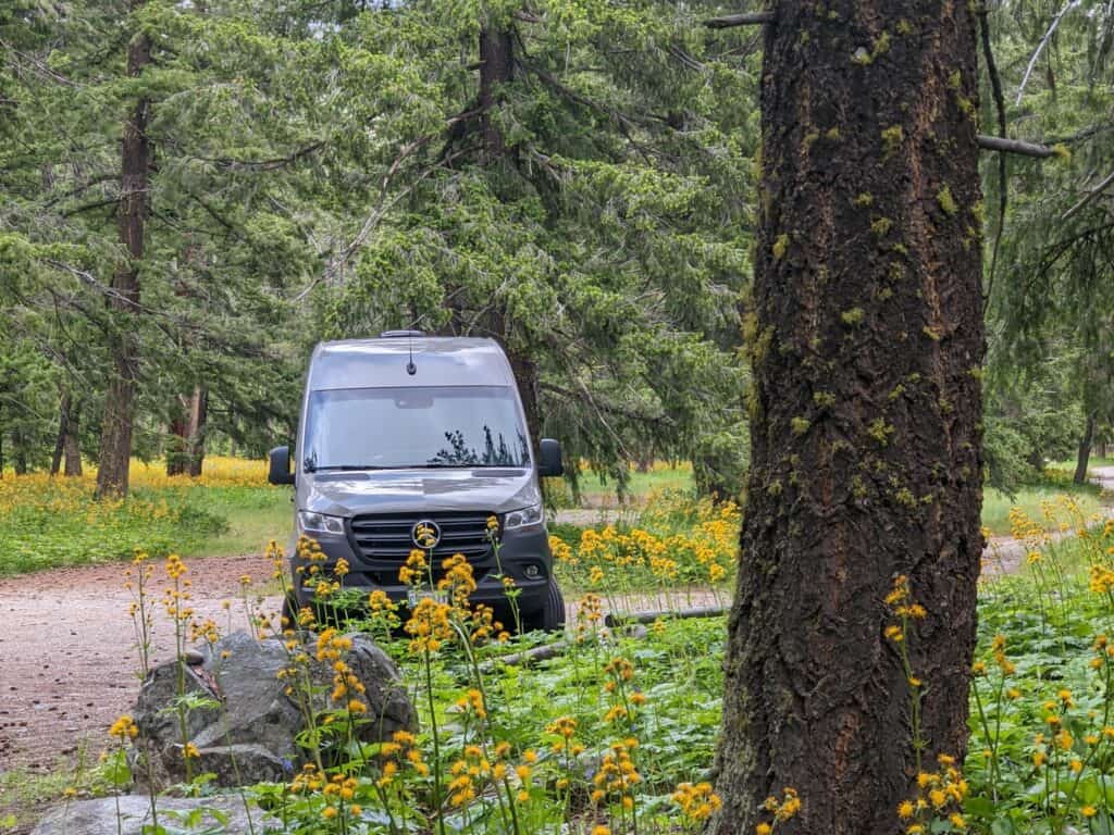 2021 Mercedes Sprinter 4X4 170 2500 High Roof - 1,700 miles - Vanlife ...