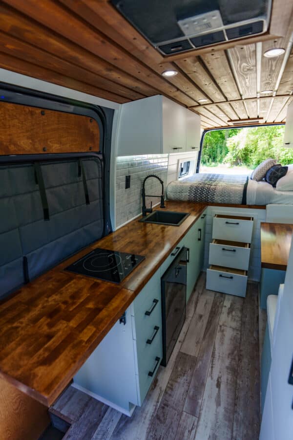 Fully Loaded 4X4 2021 MB Sprinter 170″ Adventure Van - Vanlife Trader