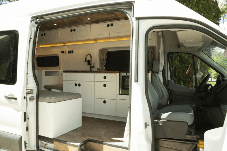 Ford Transit 250 Extended High Roof Build / SLEEPS 3! - Vanlife Trader