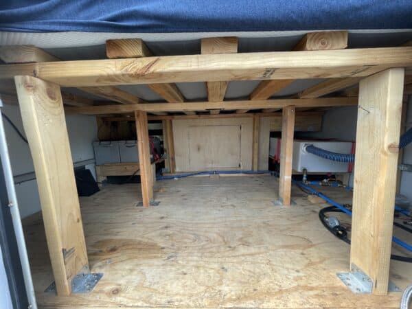 4-Window Short Bus | ’03 Ford e350 7.3L Diesel | Roof Deck & 600w Solar ...