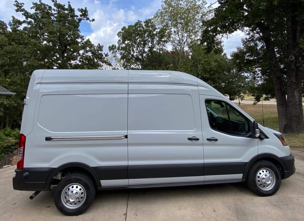Brand New 2022 AWD High Roof Ford Transit - Vanlife Trader