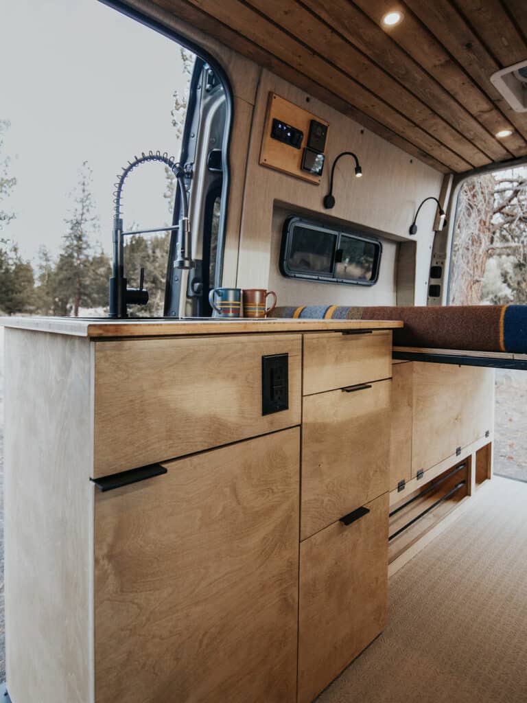 Luxury Off-Grid Camper Van- 4X4- Oxbow Van Conversions - Vanlife Trader