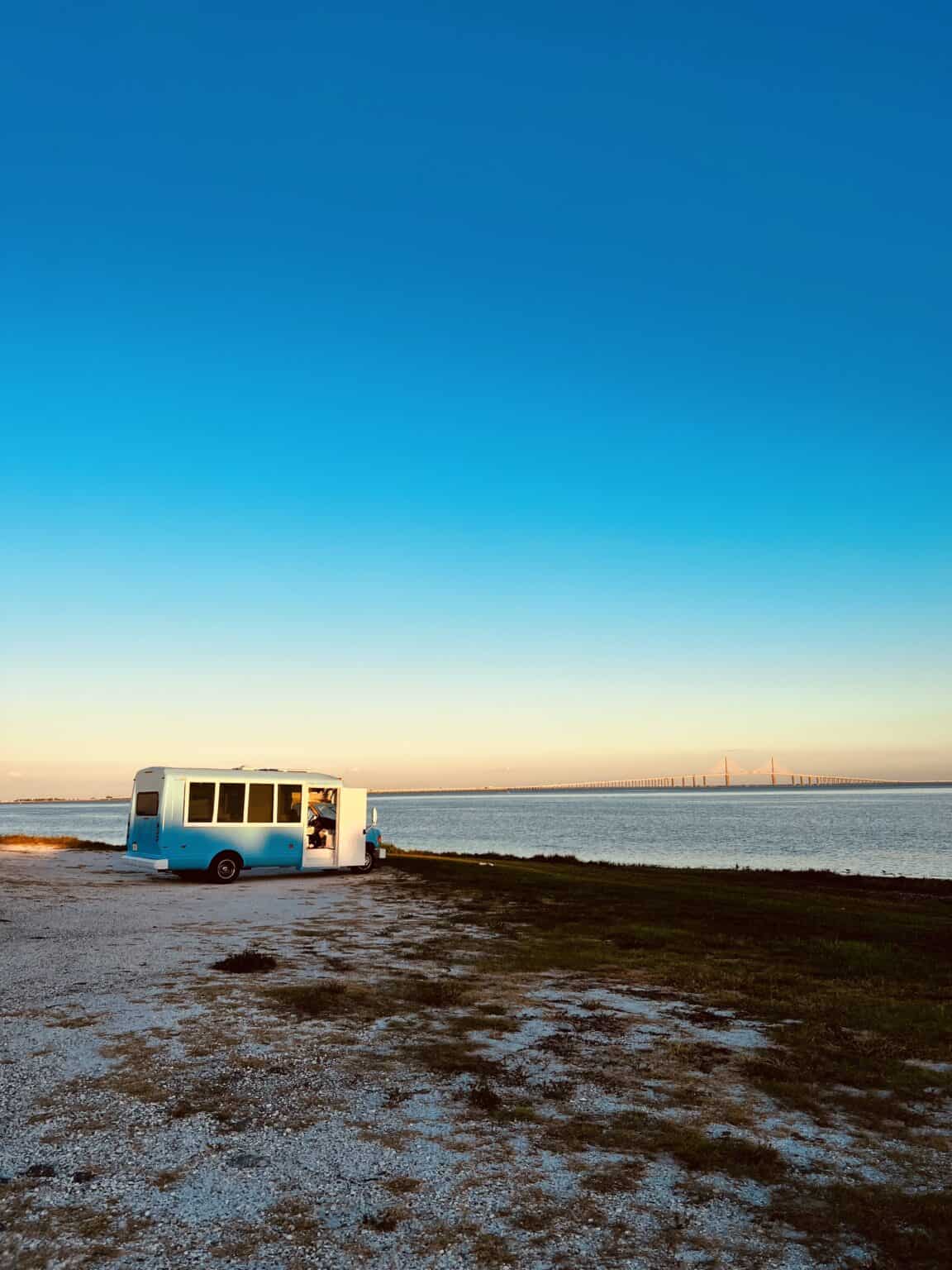 Beach Boho SKYLIGHT Shuttle Bus - Vanlife Trader