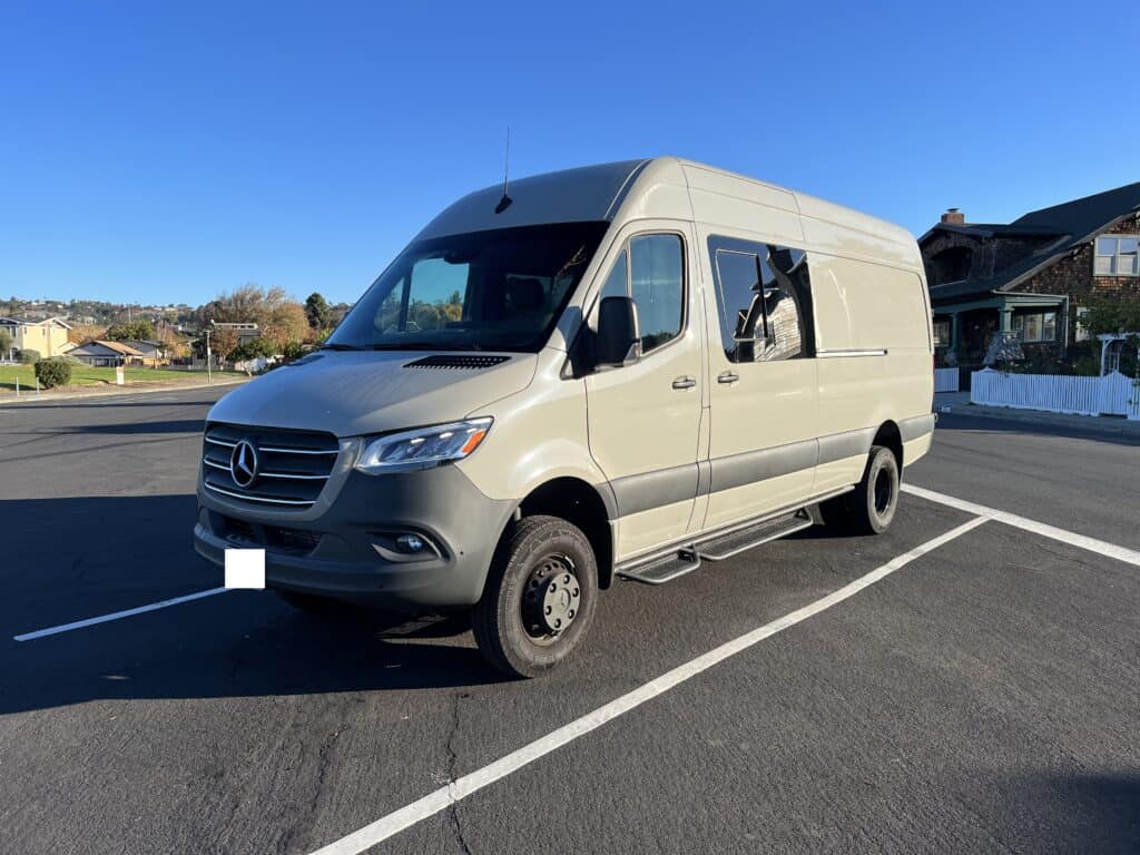 2021 Mercedes Sprinter 170 4X4 3500XD in stone grey – ready for build ...