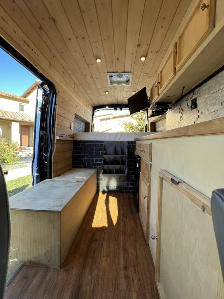 NICE 2015 Ford Transit T-350 High Top Camper Van ONLY 45K Miles, solar ...
