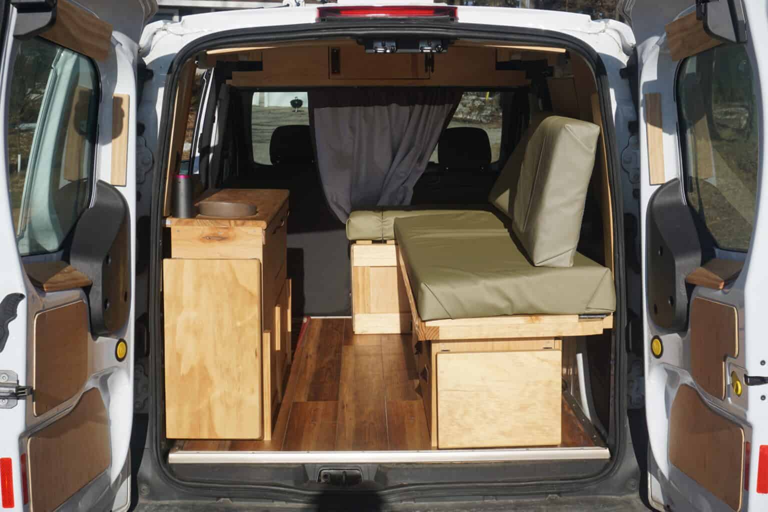 Transit Connect *Custom Stealth Micro Camper* ! Fully Loaded ...