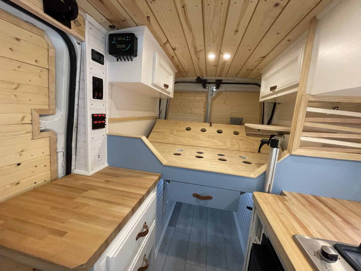Off-Grid, High-Top Nissan NV2500, Low Miles, Pro Converted - Vanlife Trader