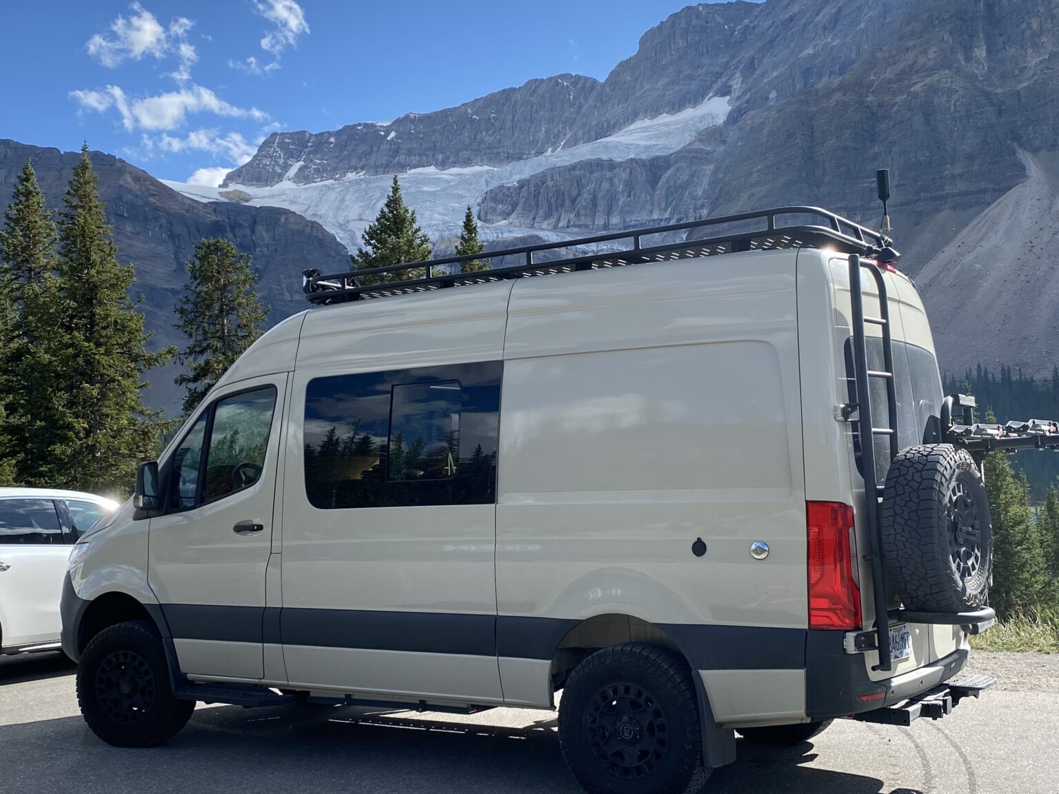 2021 conversion of a 2020 Mercedes Sprinter 2500 4×4, V6 turbodiesel ...