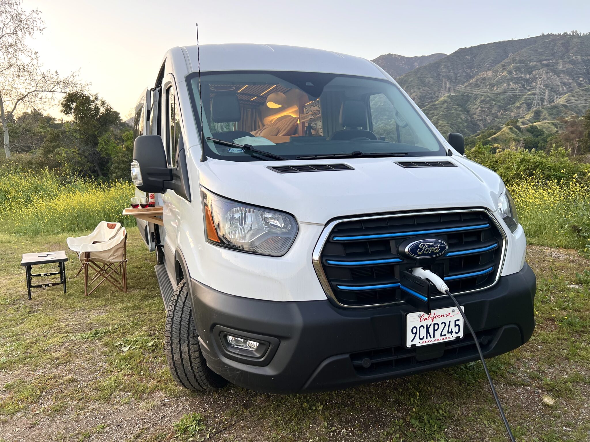 First all ELECTRIC Campervan: Ford E-Transit 2022 *New* - Vanlife Trader