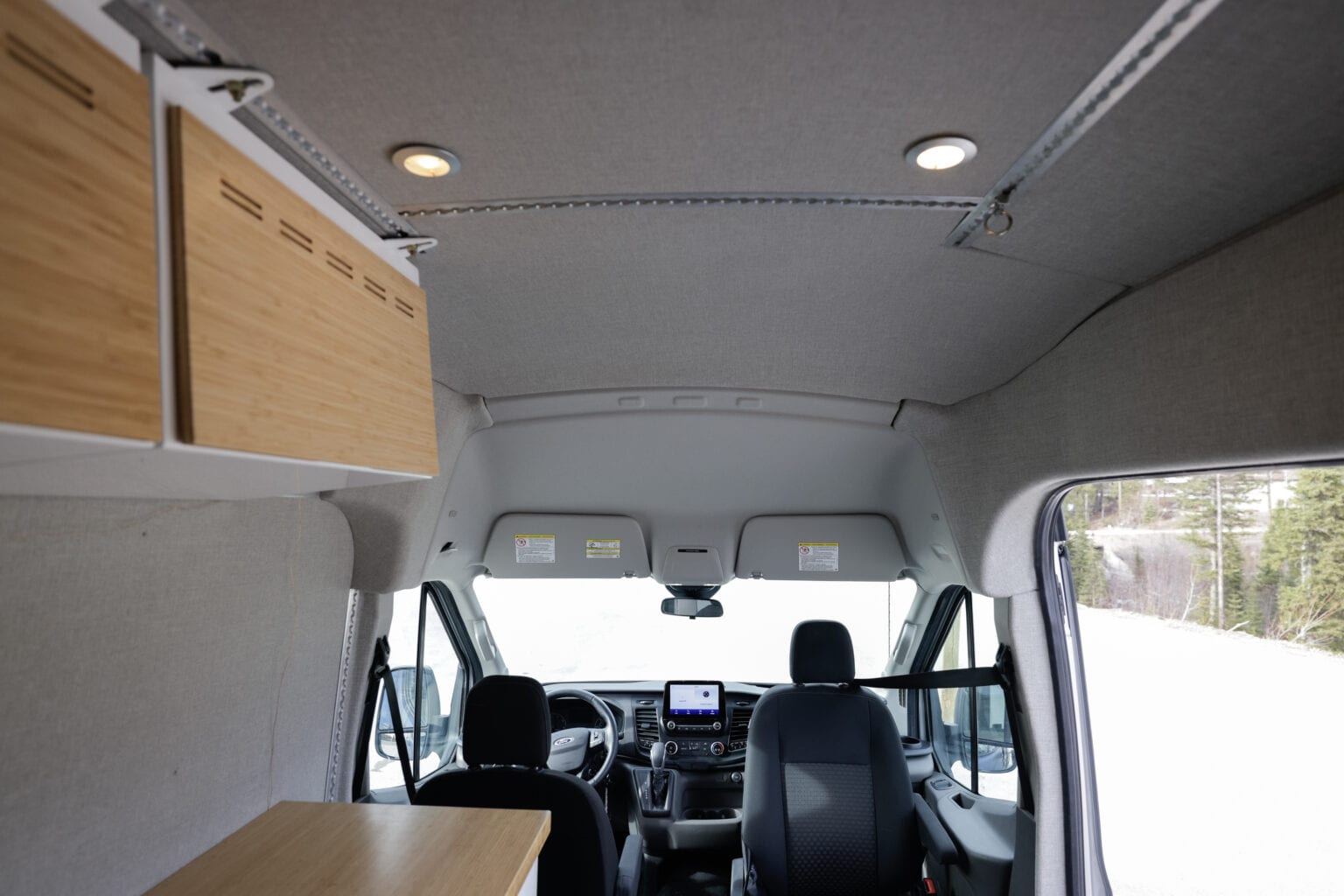 12k miles 2021 Ford Transit F-250 AWD – Wavy - Vanlife Trader