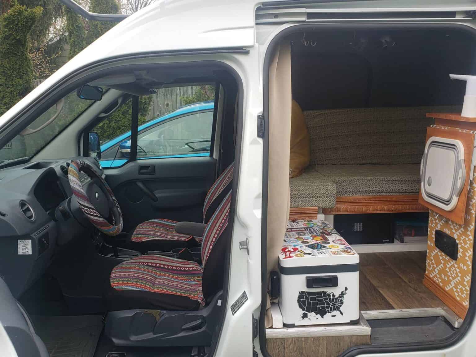 2013 Ford Transit Connect XLT High Roof 2WD Stealth Micro Camper Van ...