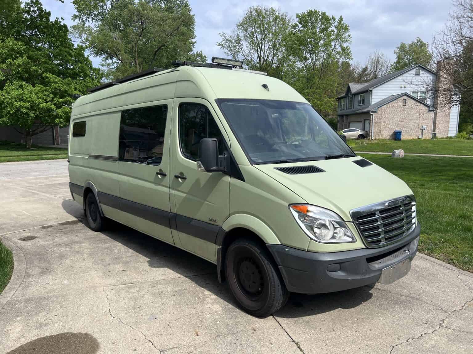 HUGE Solar/Electrical, decked out converted Sprinter - Vanlife Trader