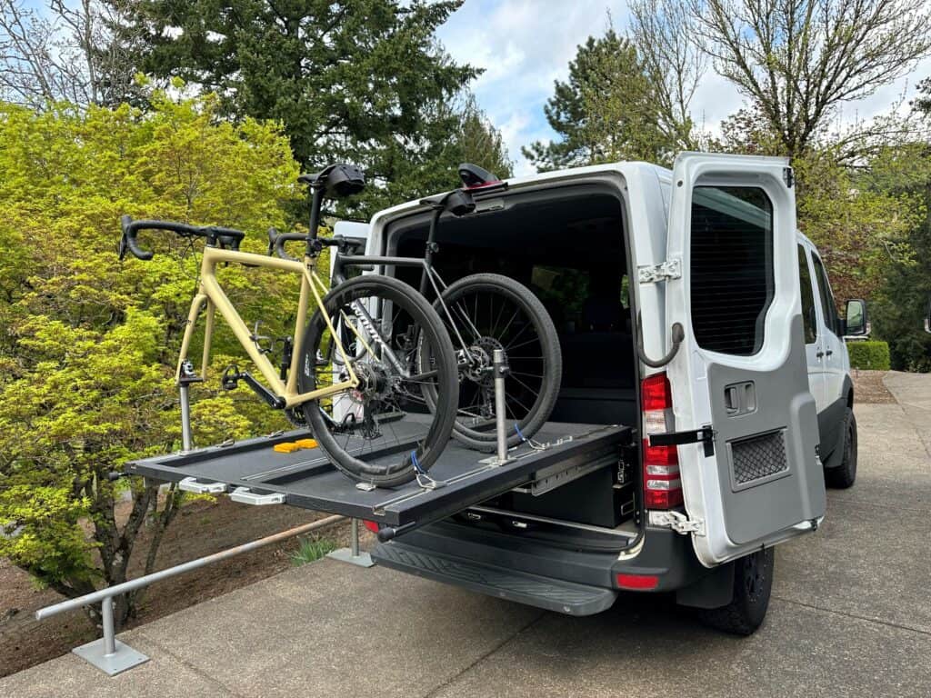 2016 Mercedes Sprinter 4×4 cycle van - Vanlife Trader