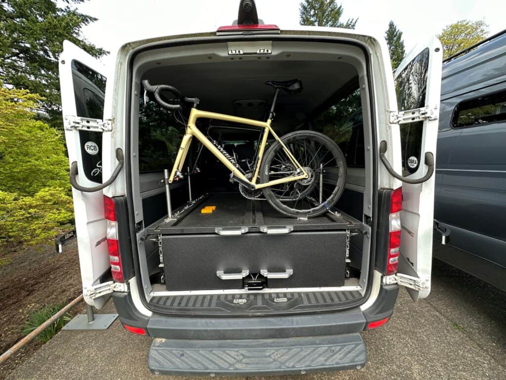2016 Mercedes Sprinter 4×4 cycle van - Vanlife Trader