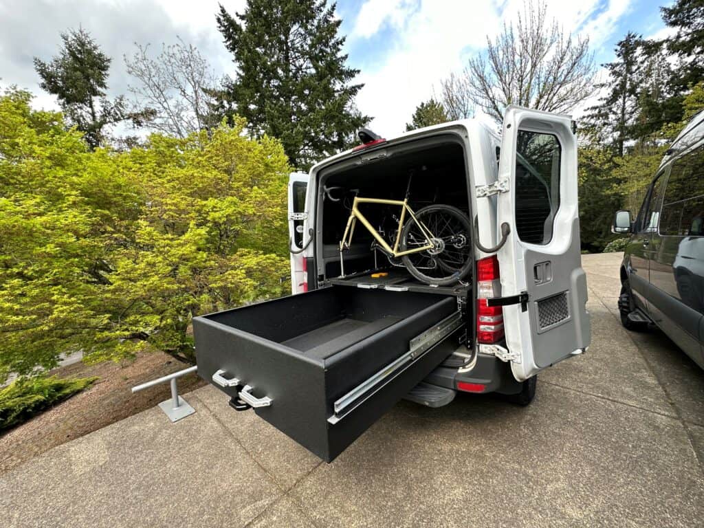2016 Mercedes Sprinter 4×4 cycle van - Vanlife Trader
