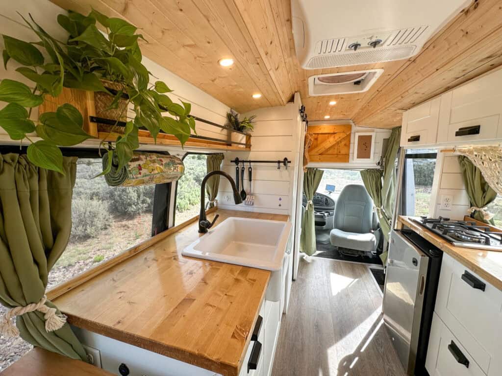 2008 Ford E-350 Shuttle Bus Camper with Passenger Seat - Vanlife Trader