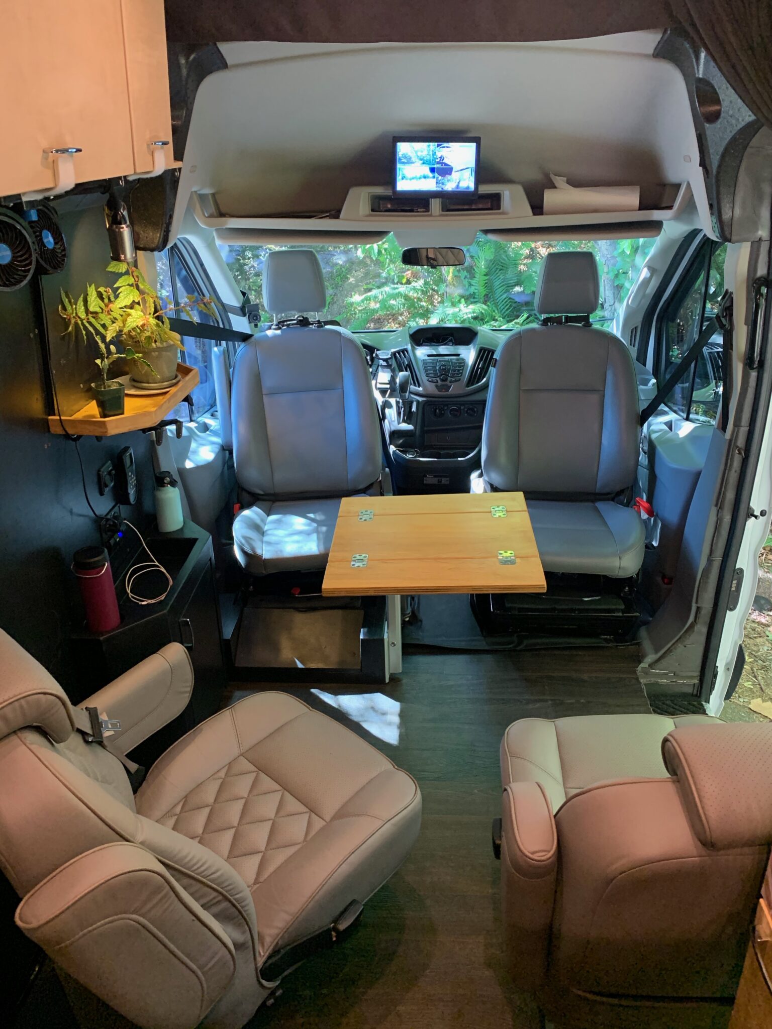 2018 Ford Transit 350 – 4 captain chairs - Vanlife Trader