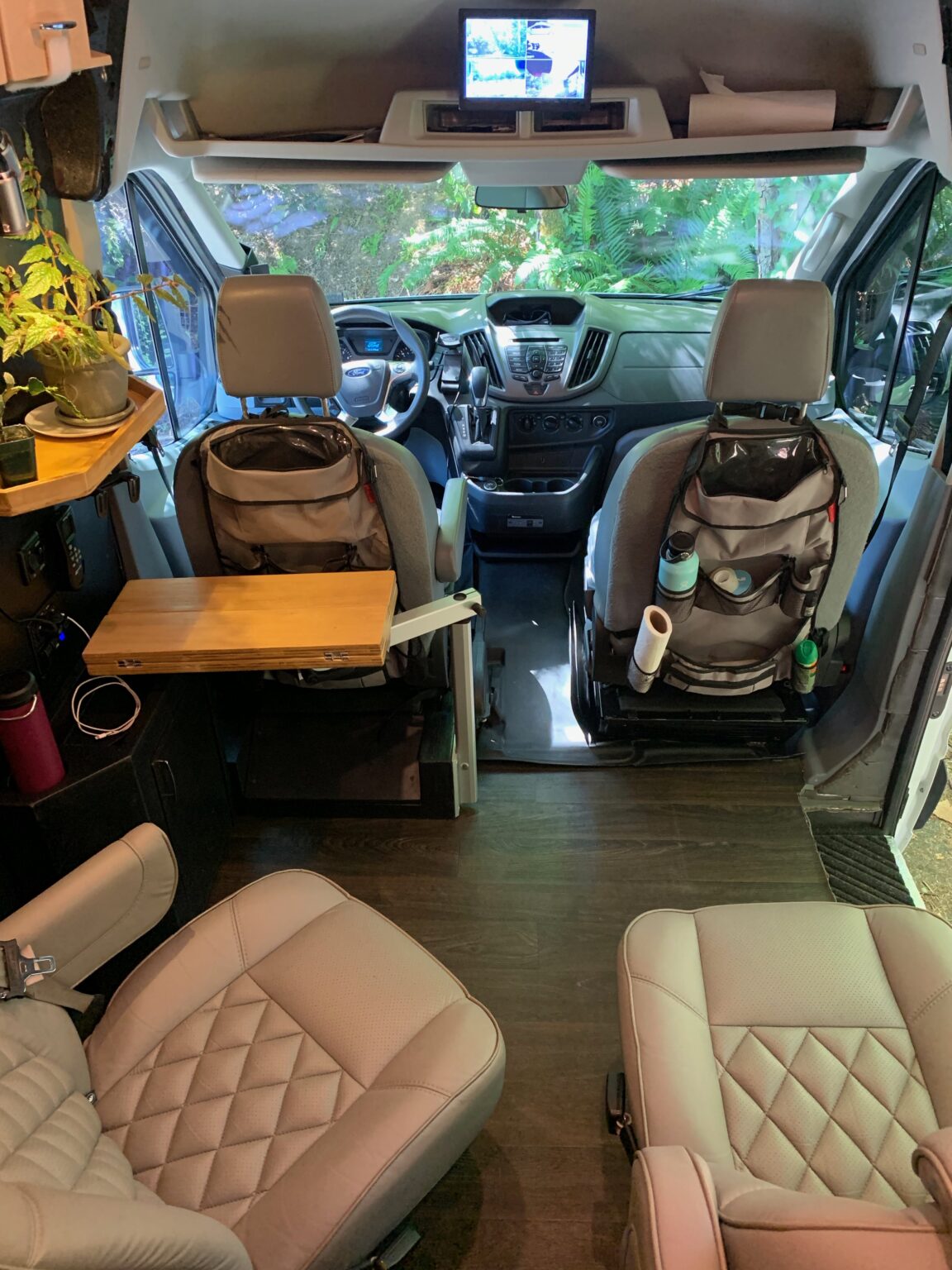 2018 Ford Transit 350 – 4 captain chairs - Vanlife Trader