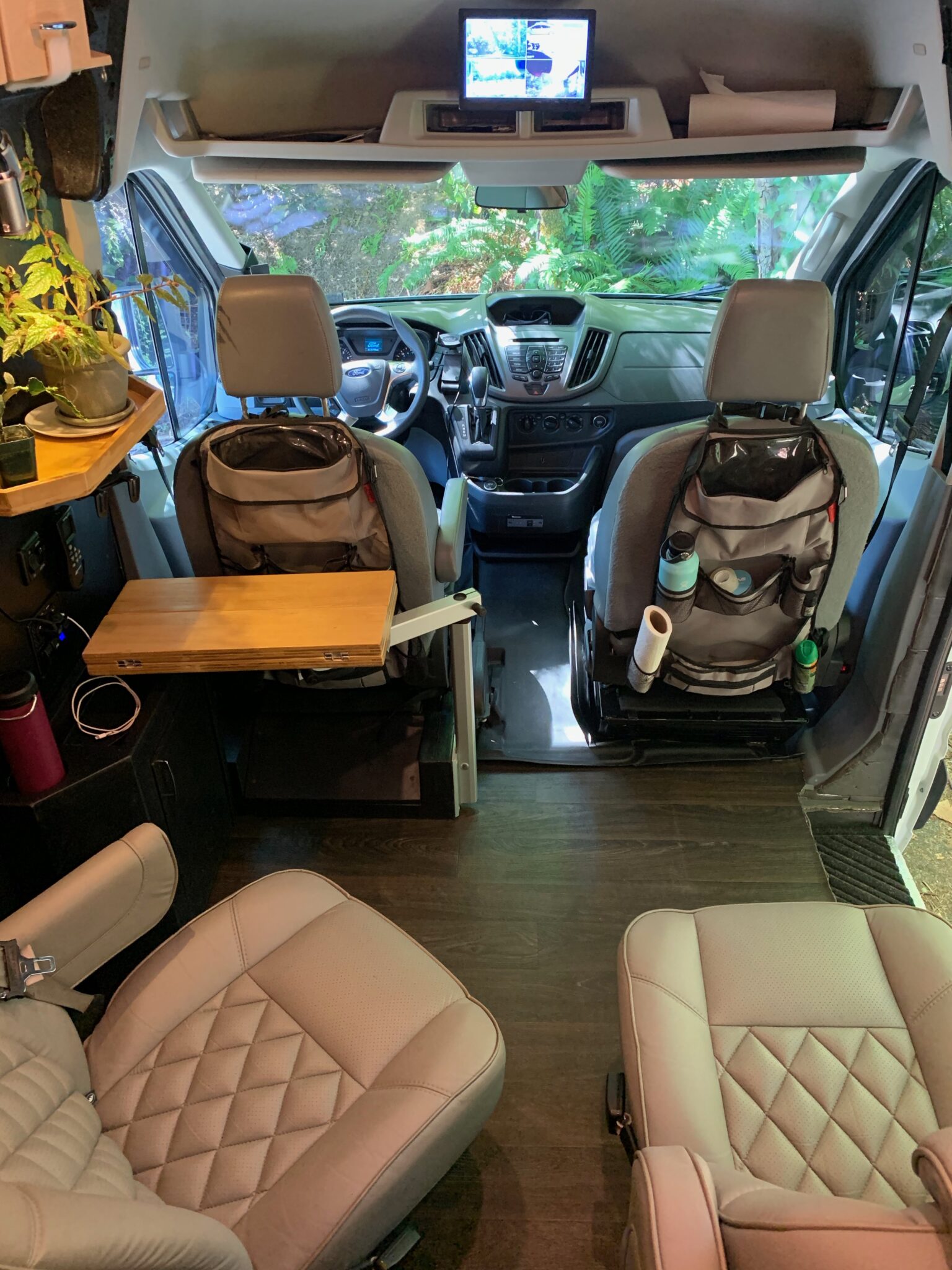 2018 Ford Transit 350 – 4 captain chairs - Vanlife Trader