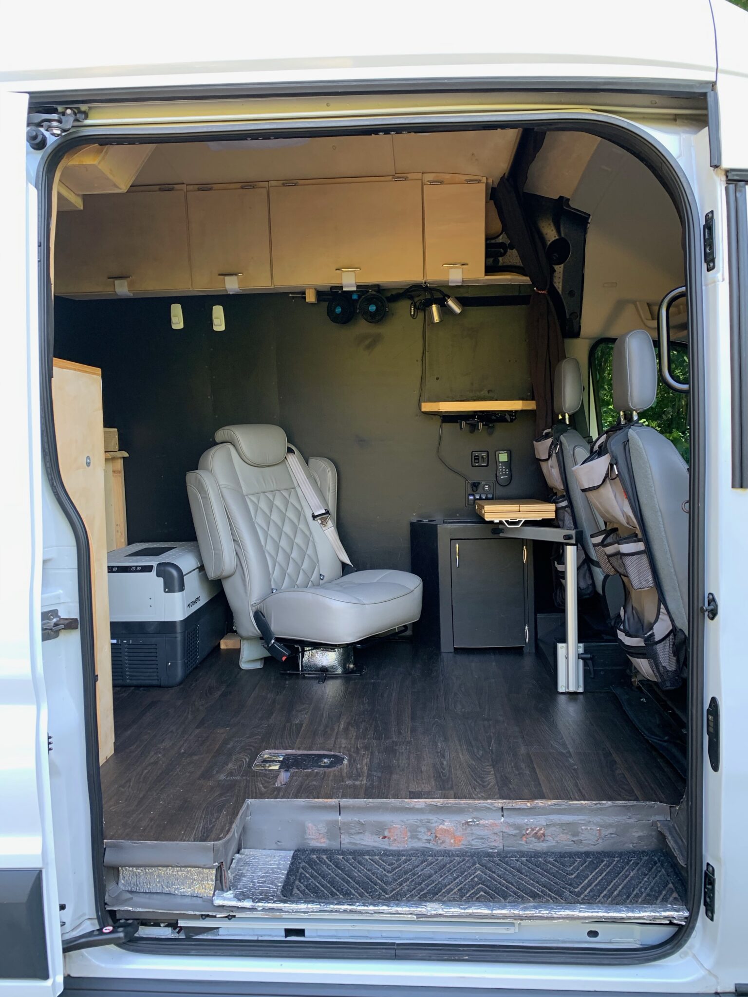 2018 Ford Transit 350 – 4 captain chairs - Vanlife Trader