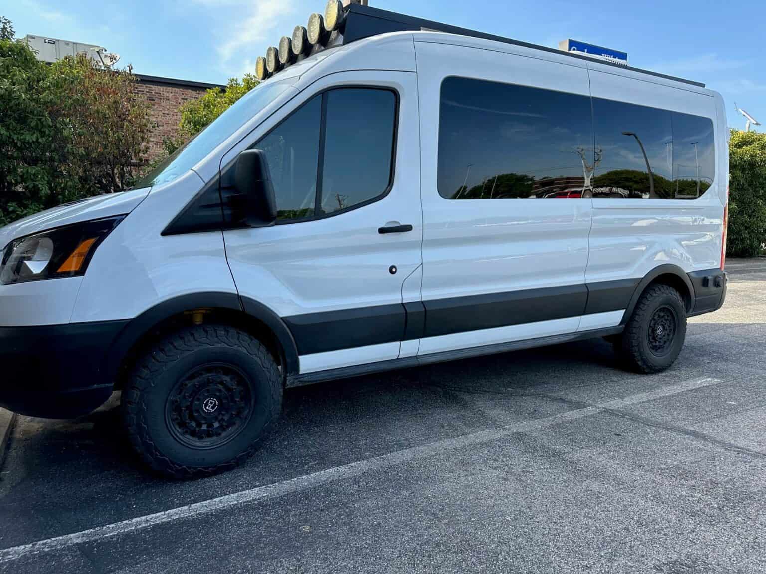 Beautifully converted + Lifted 2019 Ford Transit - Vanlife Trader