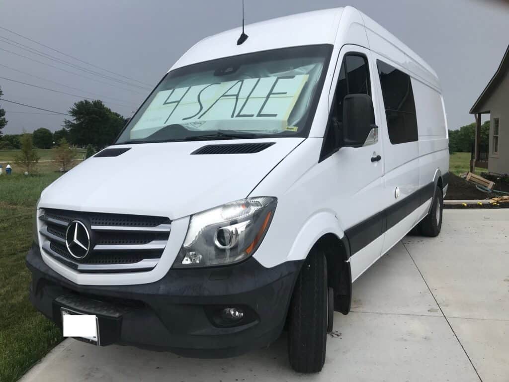 2017 Mercedes Sprinter 3500 – 2WD Camper Van - Vanlife Trader
