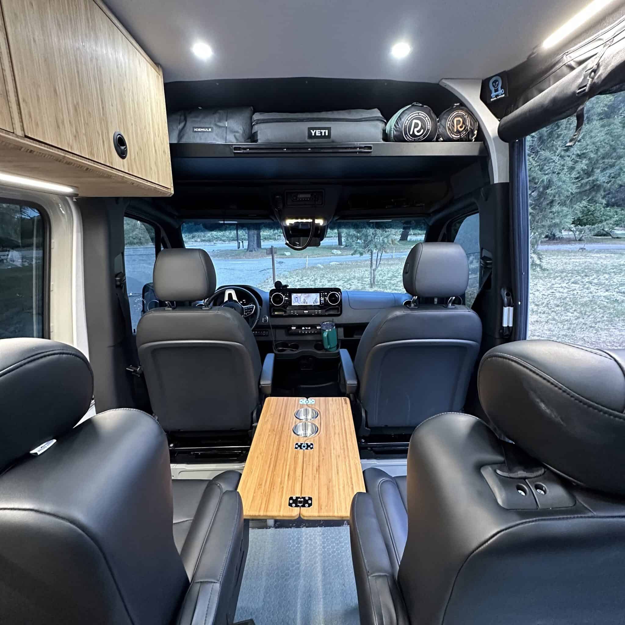 Fully Loaded Option Seat 4 – Sleep 4 – Family Van 4×4 - Vanlife Trader