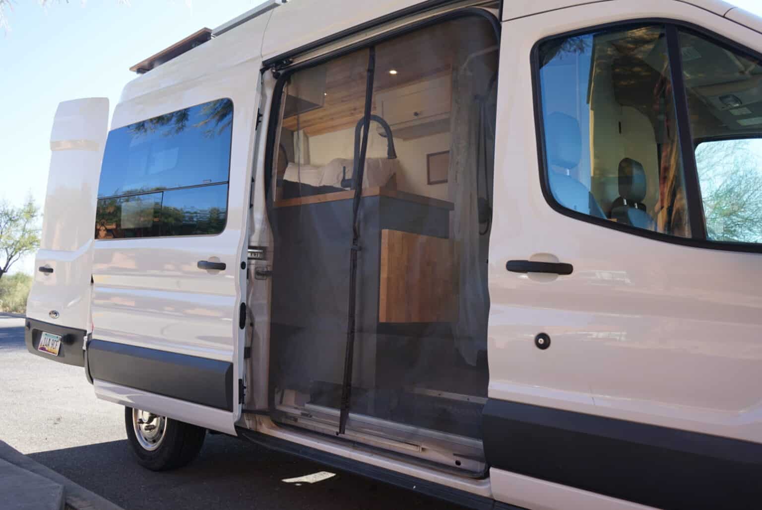 Ford Transit with King Sized Bed and Indoor Shower - Vanlife Trader