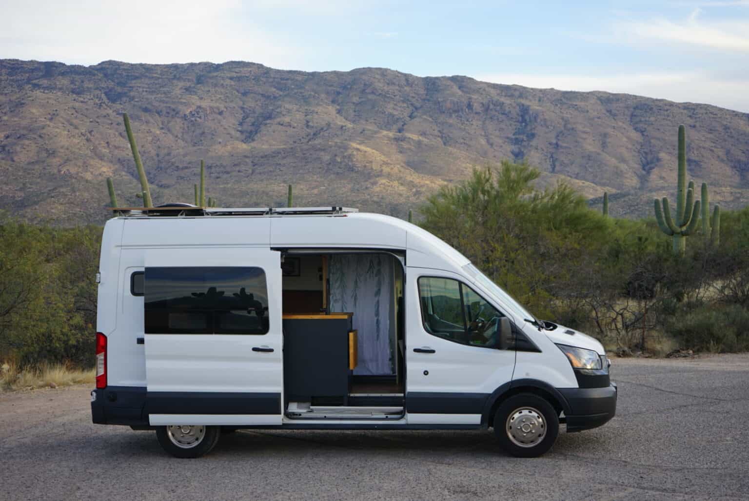 Ford Transit with King Sized Bed and Indoor Shower - Vanlife Trader