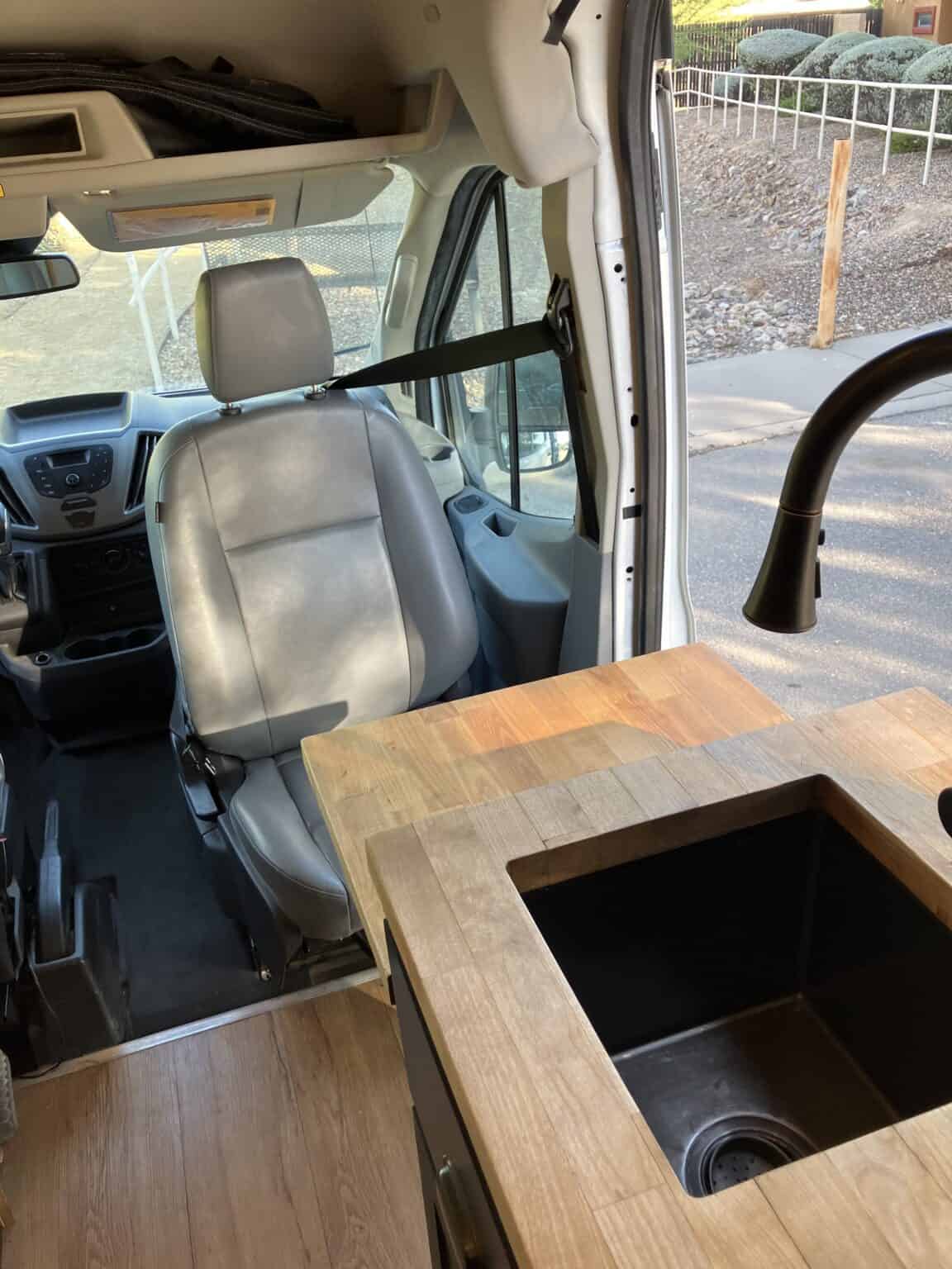Ford Transit with King Sized Bed and Indoor Shower - Vanlife Trader