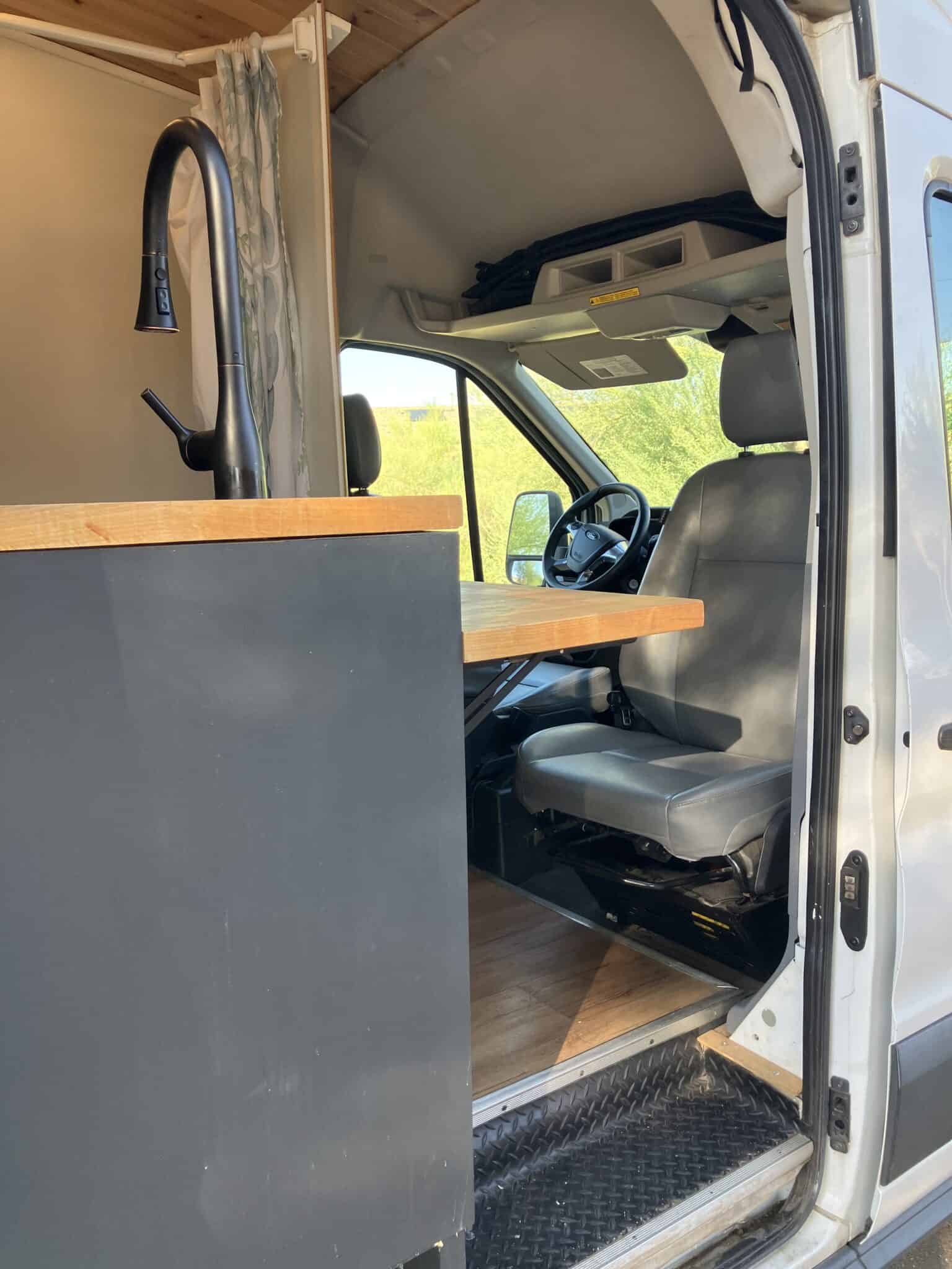 Ford Transit with King Sized Bed and Indoor Shower - Vanlife Trader