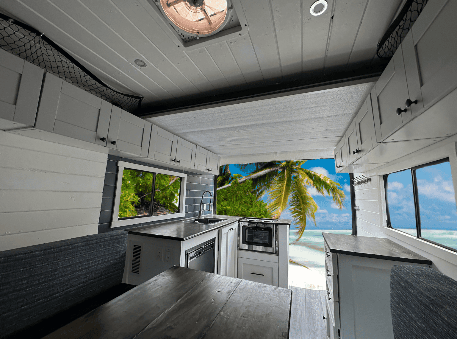 Fully Converted, Modern Box Truck (High Roof) - Vanlife Trader