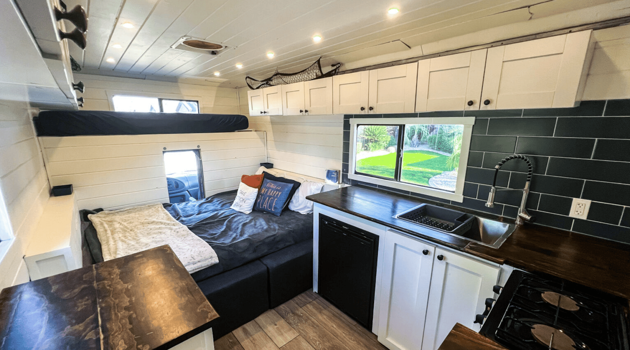 Fully Converted, Modern Box Truck (High Roof) - Vanlife Trader