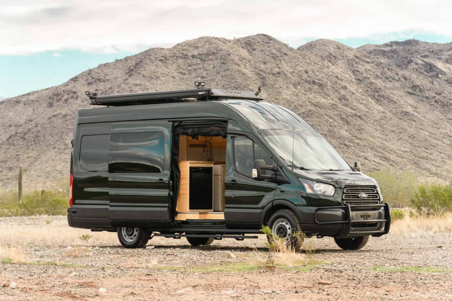 FORD TRANSIT HIGHROOF EXTENDED WITH LOW MILES AND SEATS 4! - Vanlife Trader