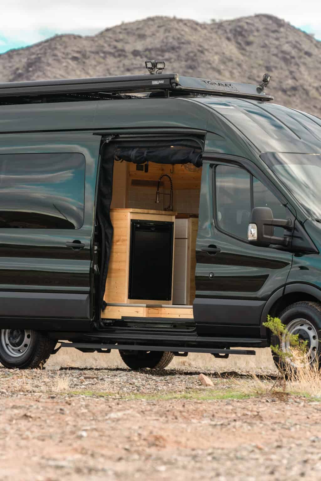 FORD TRANSIT HIGHROOF EXTENDED WITH LOW MILES AND SEATS 4! - Vanlife Trader