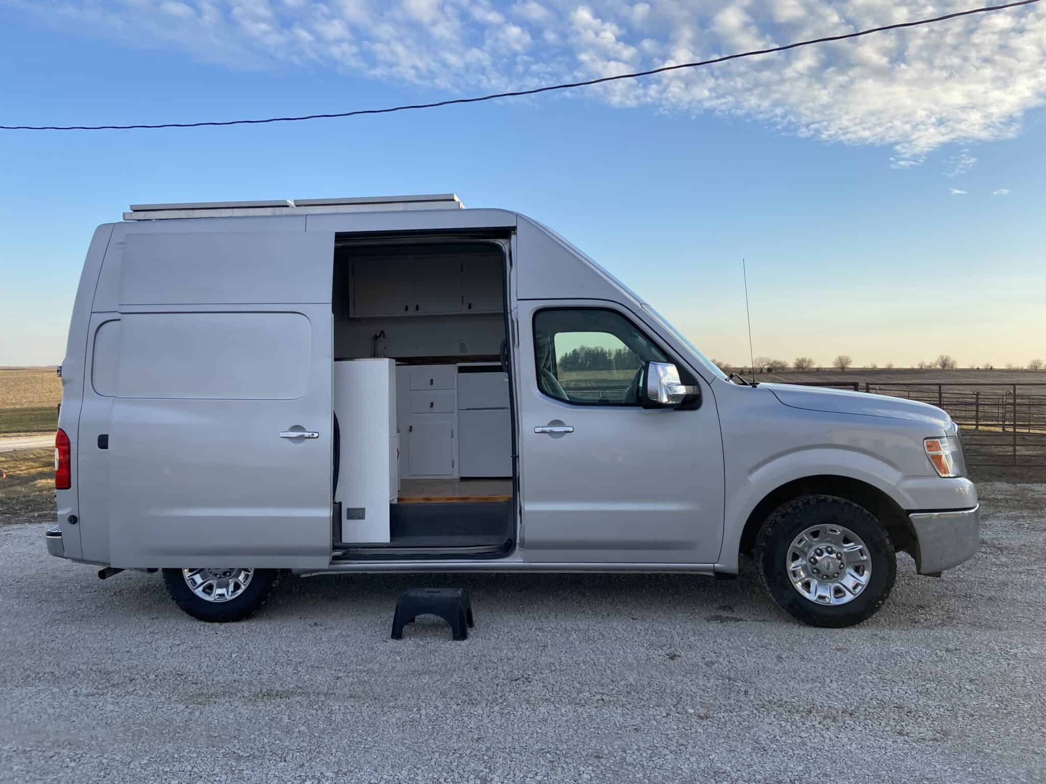 2012 Nissan NV – Beautiful conversion optimized for long-term travel ...