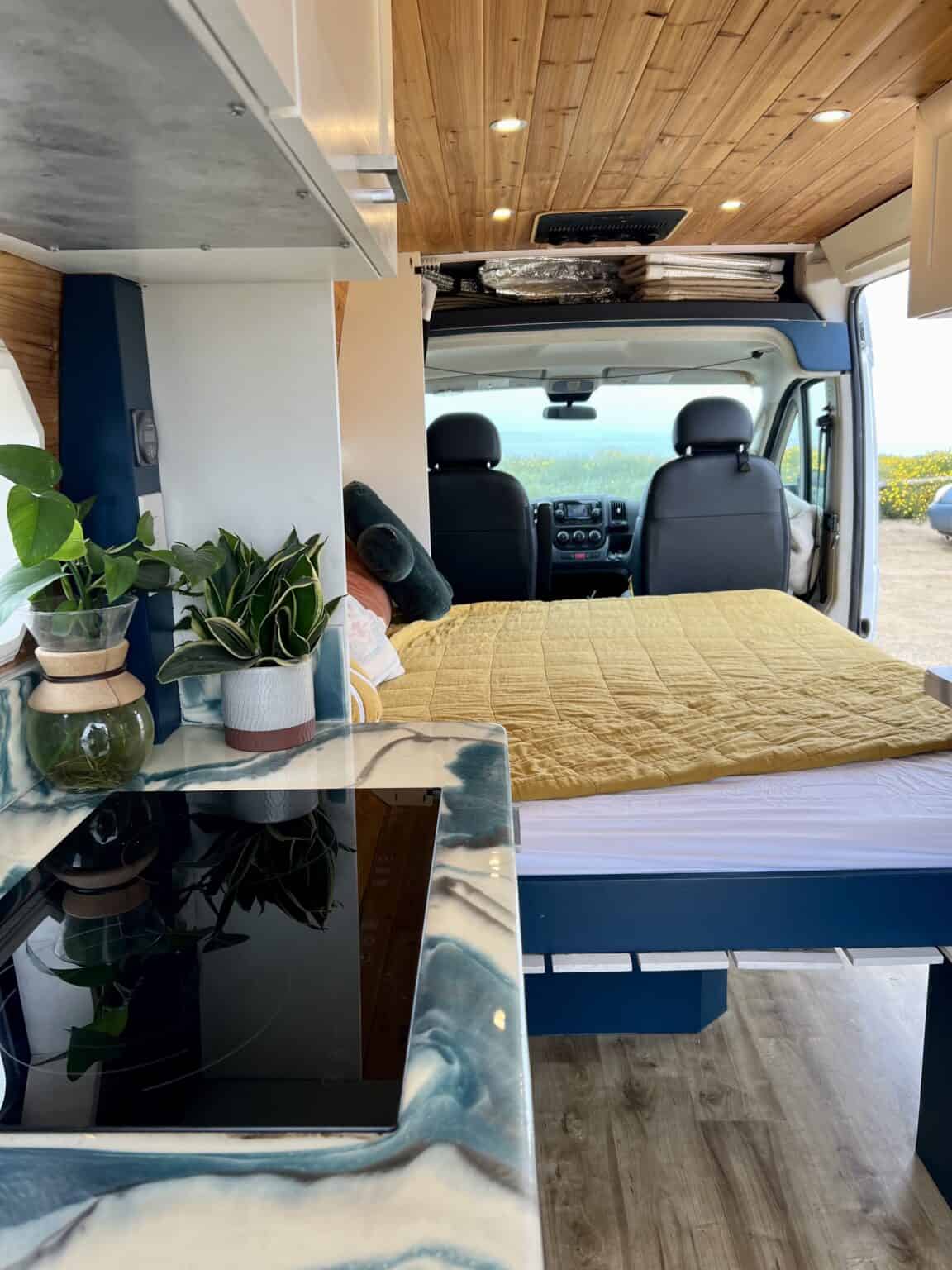 MOTIVATED!!! Custom Pro Build! Murphy Bed! Promaster 2019 - Vanlife Trader