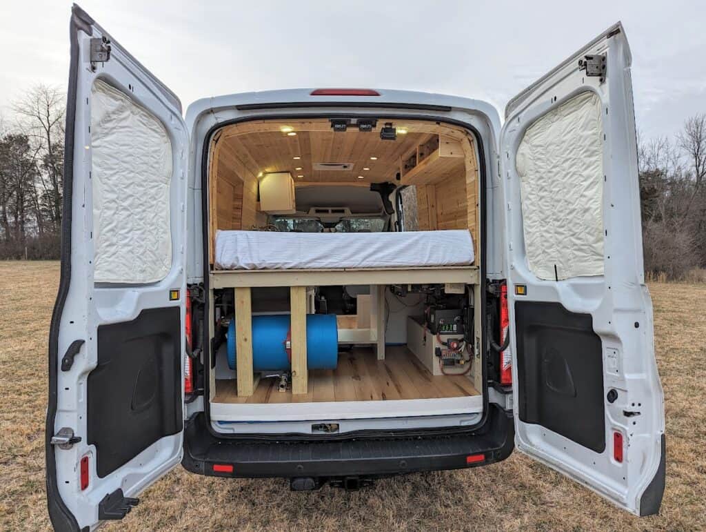 NEW BUILD! CEDAR CABIN 2016 Transit250 TURBO ECOBOOST 3SEAT WEBASTO ...