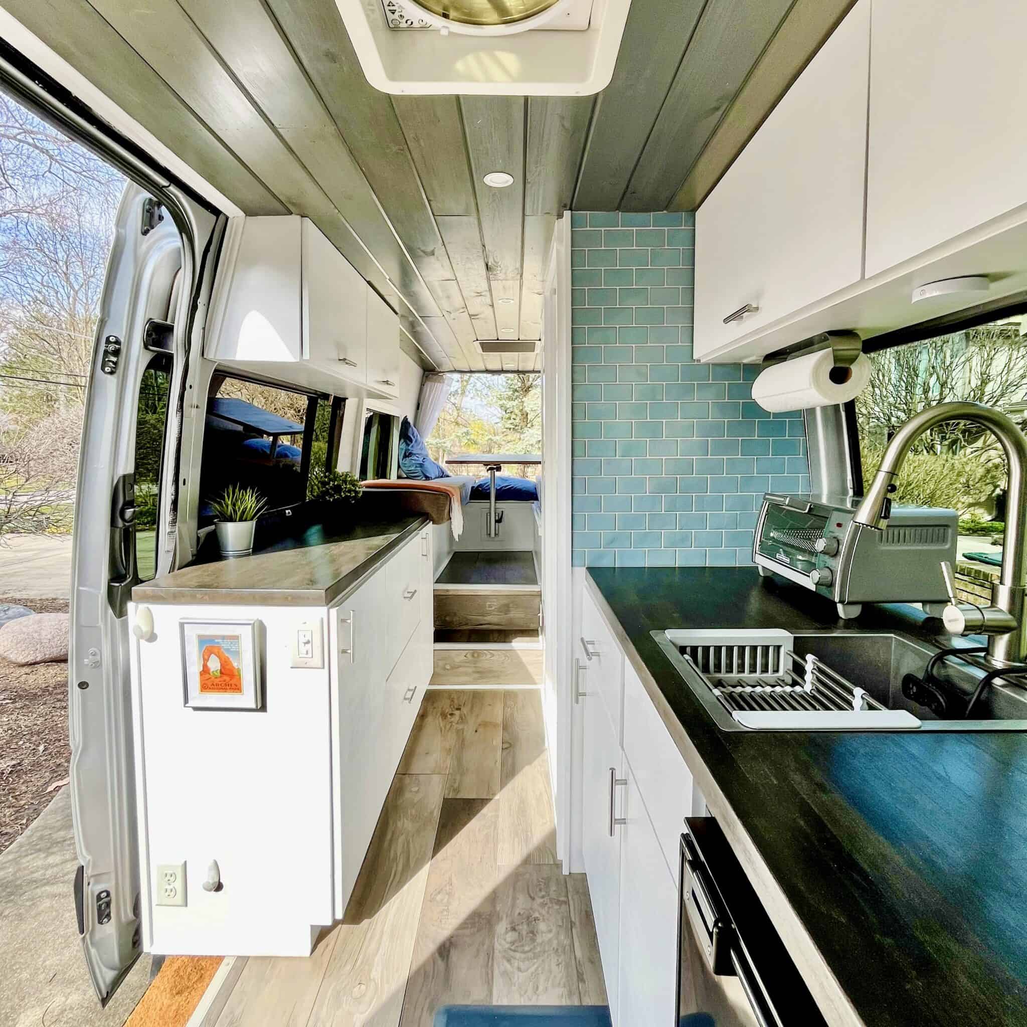 2017 Fully Off-Grid Sprinter 170 EXTENDED – High Roof - Vanlife Trader
