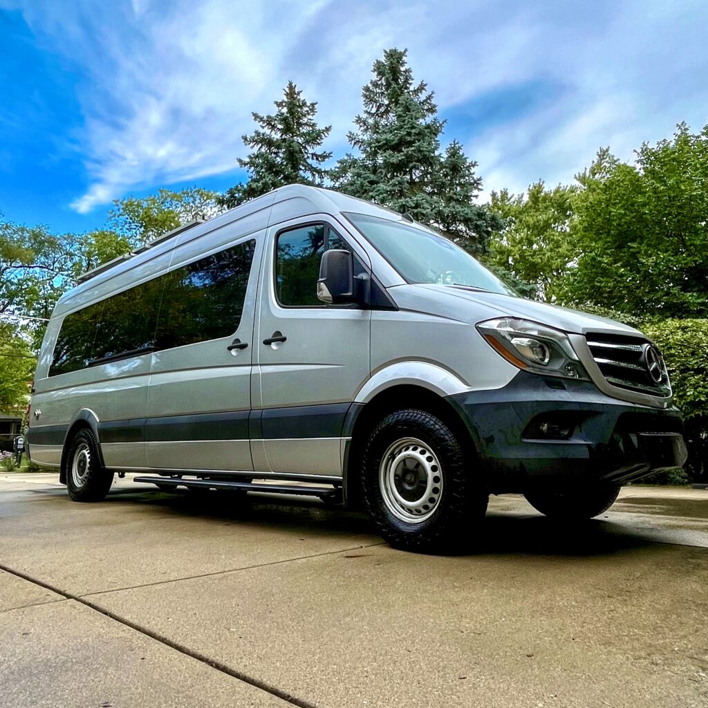 2017 Fully Off-Grid Sprinter 170 EXTENDED – High Roof - Vanlife Trader