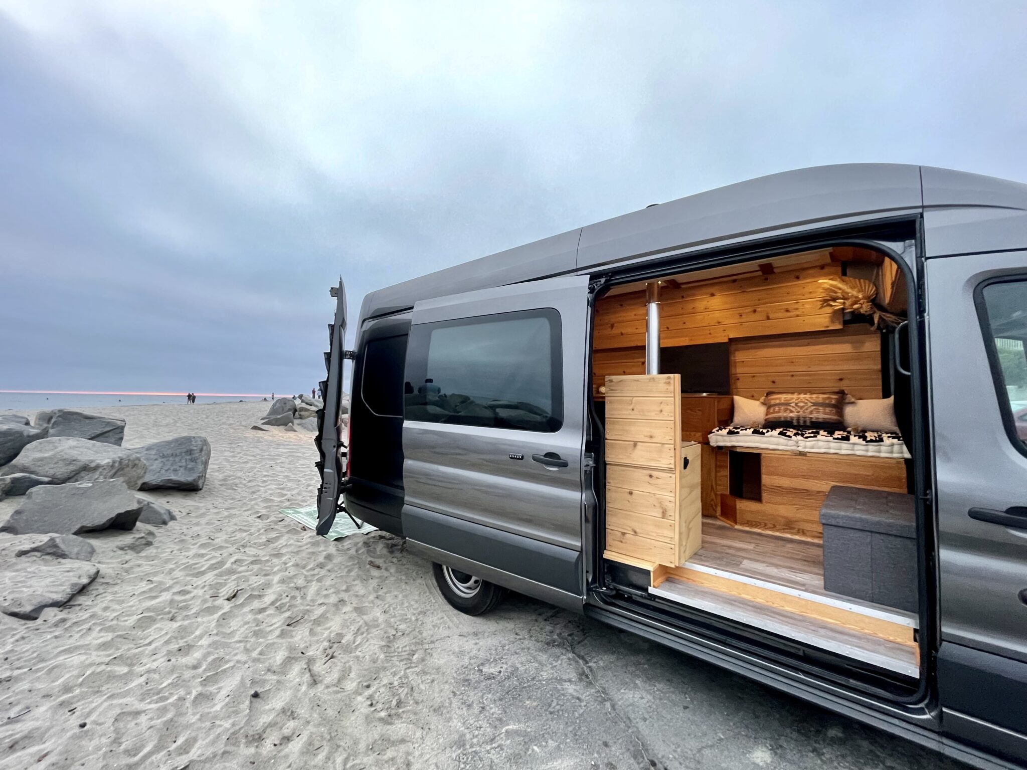 Rare Layout | 2015 Ford Transit Diesel 250, High Roof, LWB, Extended ...