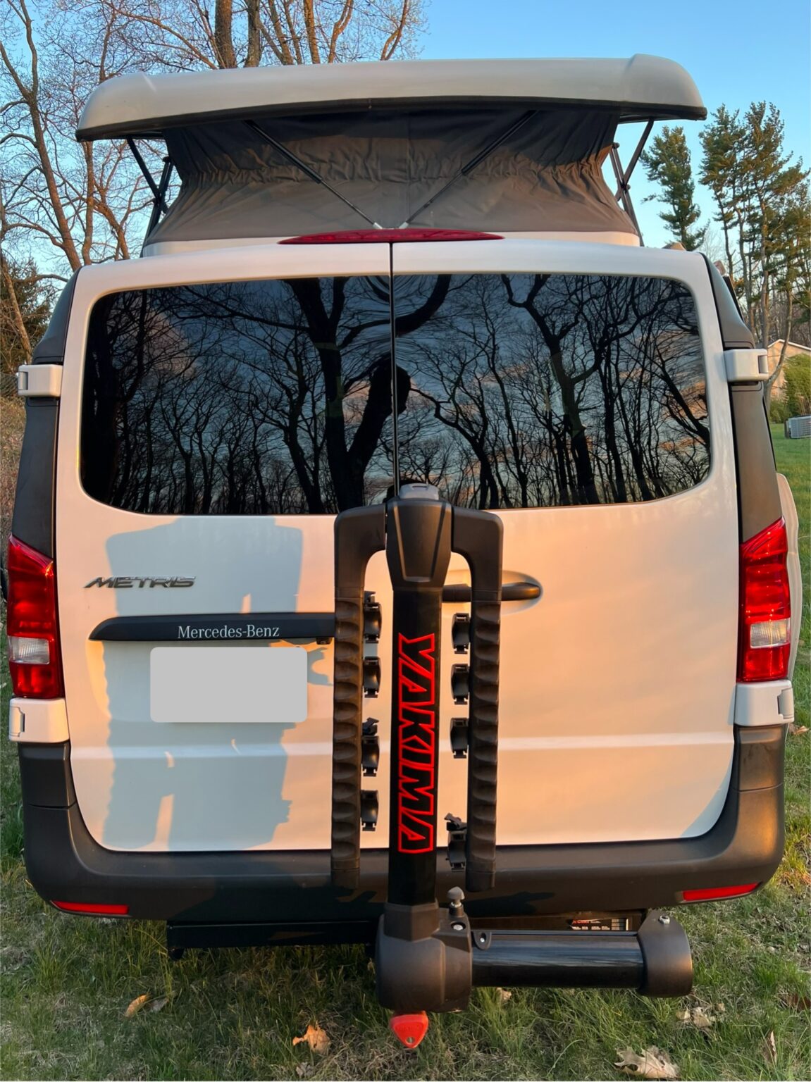 2019 Mercedes Metris ADF Upfitted Pop Top Camper Van - Vanlife Trader