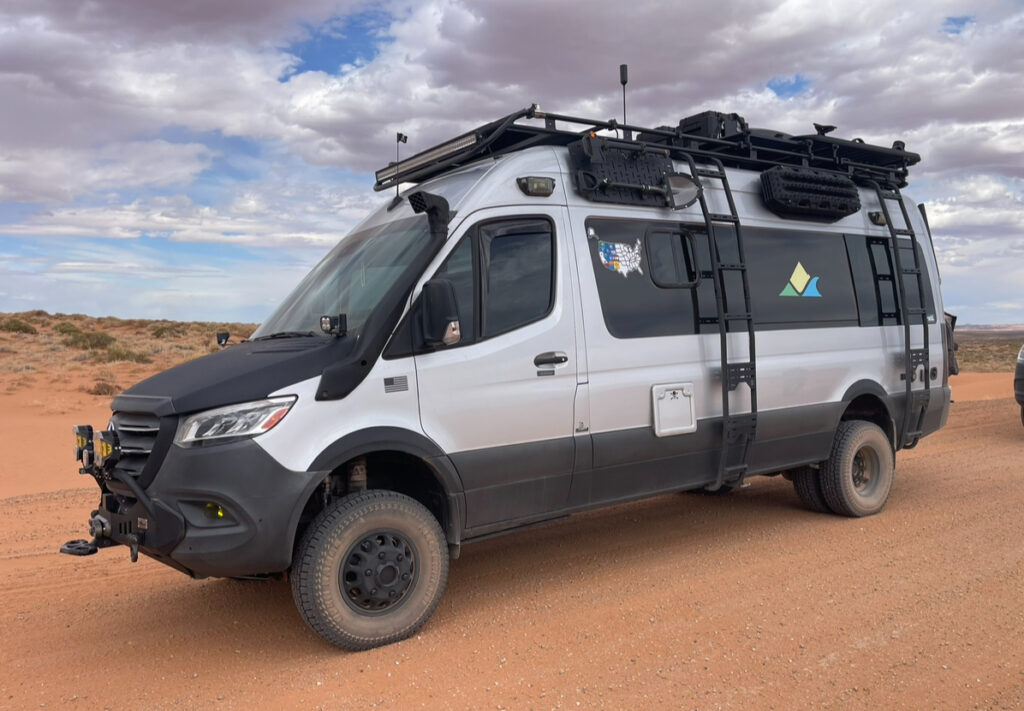 2021 Mercedes Field Van 3500xd Dually 4×4 - Vanlife Trader