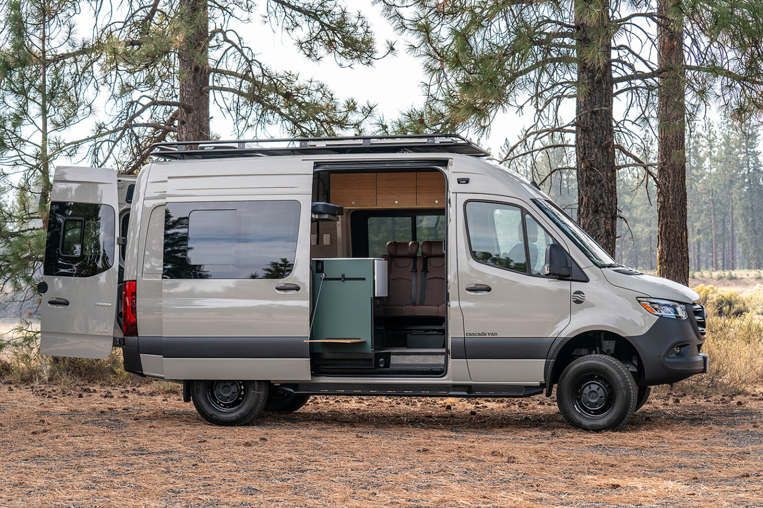 BRAND NEW 2024 SPRINTER FAMILY VAN | BUILT BY CASCADE VAN - Vanlife Trader