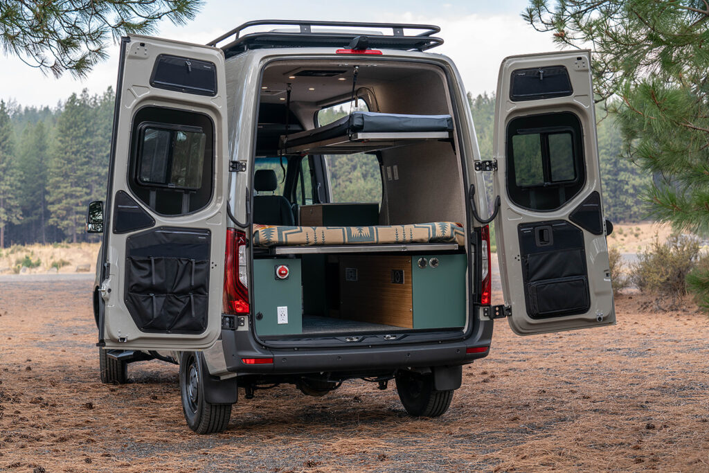 BRAND NEW 2024 SPRINTER FAMILY VAN | BUILT BY CASCADE VAN - Vanlife Trader